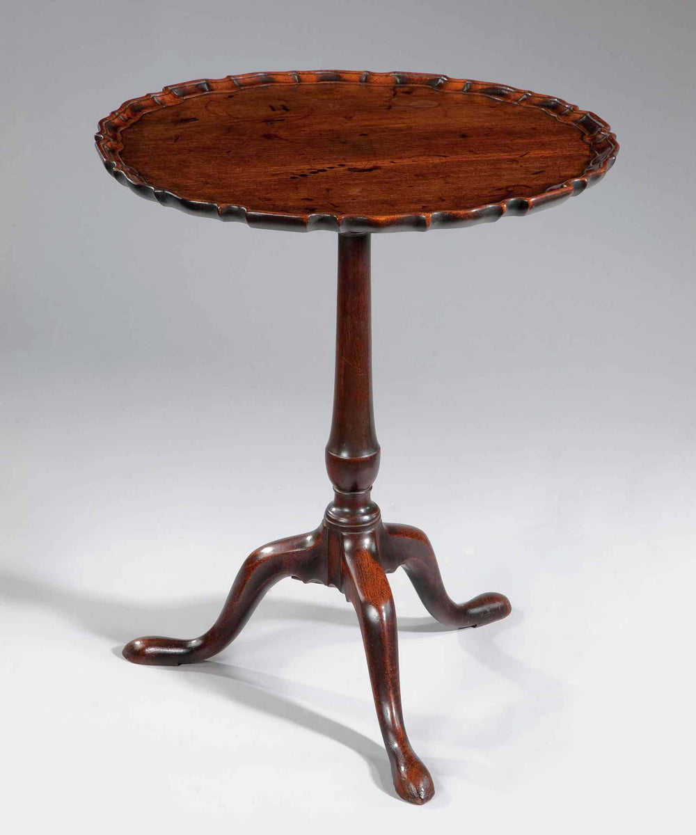 A Well Patinated Chippendale Period Piecrust Tripod Table – Reindeer ...