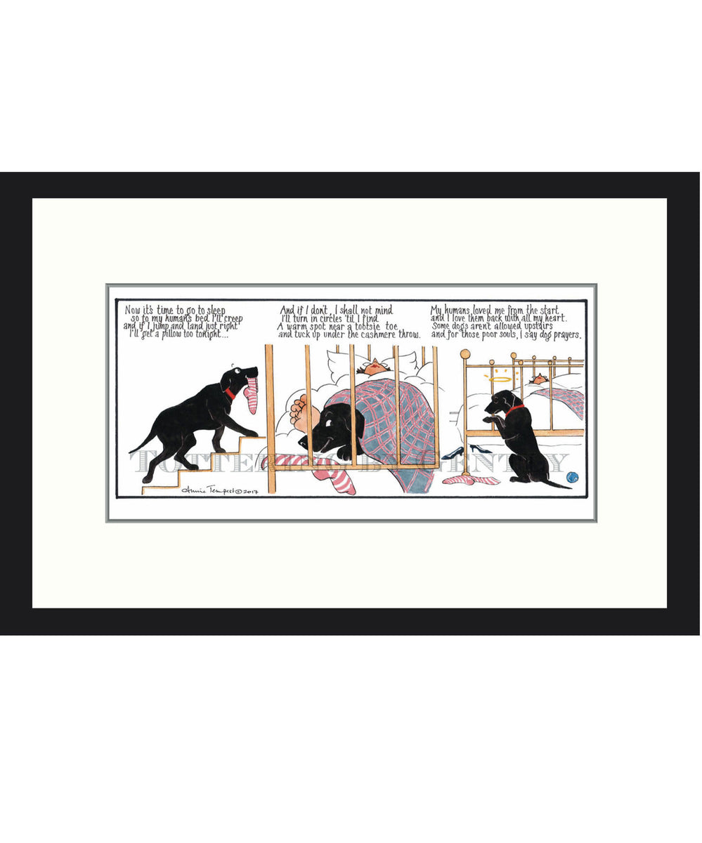 Tottering By Gently Print - A Dog's Prayer - Country Life Cartoon ...